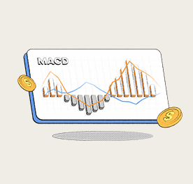 What is the exponential smoothing moving average (MACD)?