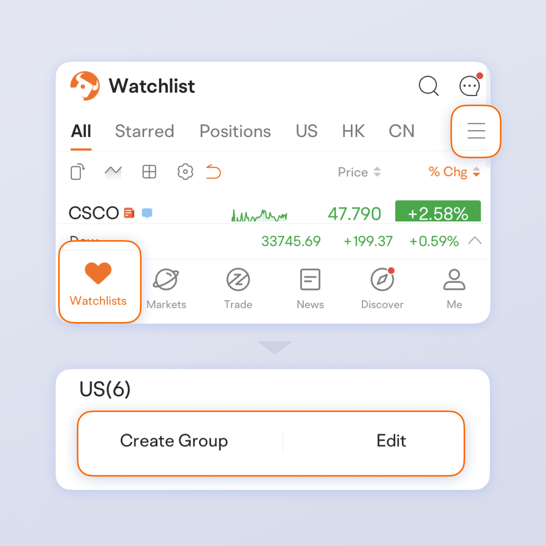 How to Manage Watchlist